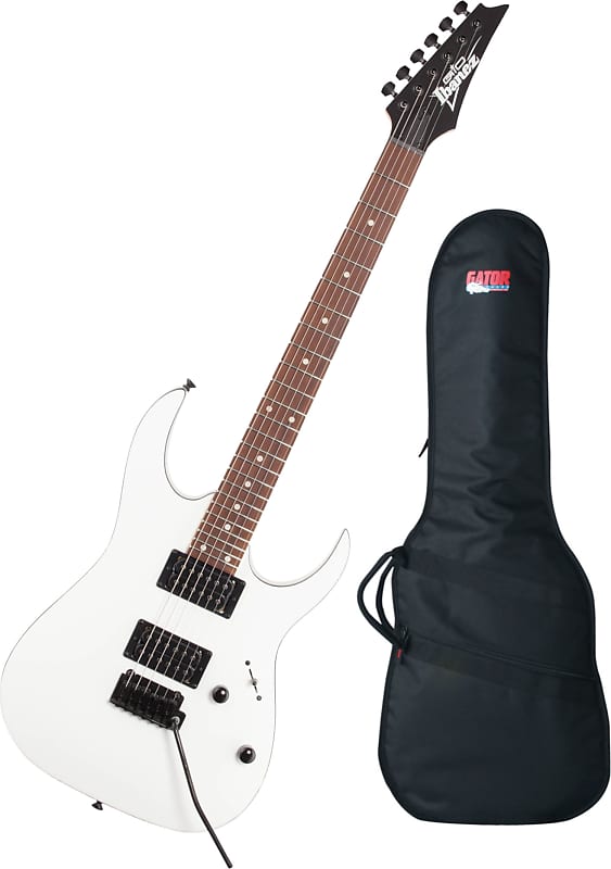Ibanez GRGA120 Gio RGA Series Electric Guitar, White w/ Gig | Reverb
