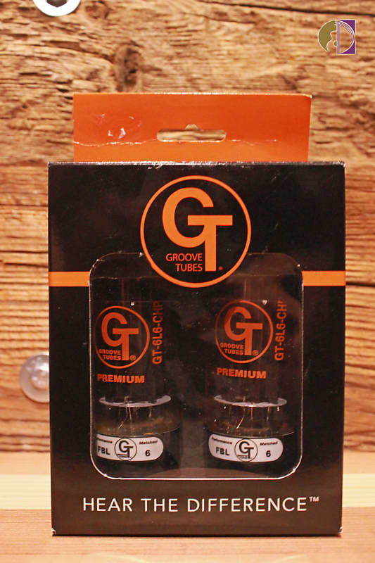 Groove Tubes Gold Series GT-6L6-CHP Q-M Matched Power Tubes | Reverb
