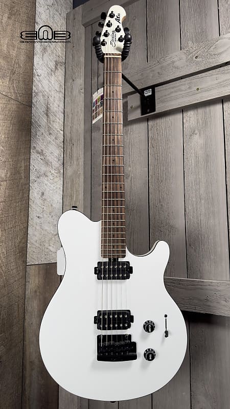 RARE! Sterling AX30-WH-R1, Axis in White with Black Body | Reverb