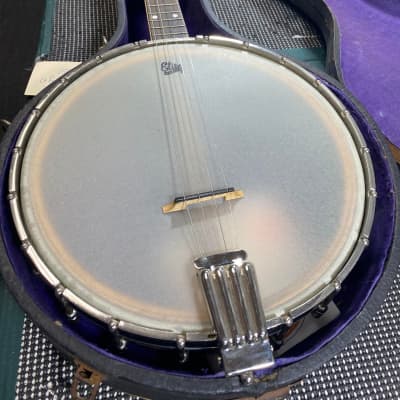 1930's Unmarked Primitive Tenor Banjo | Reverb