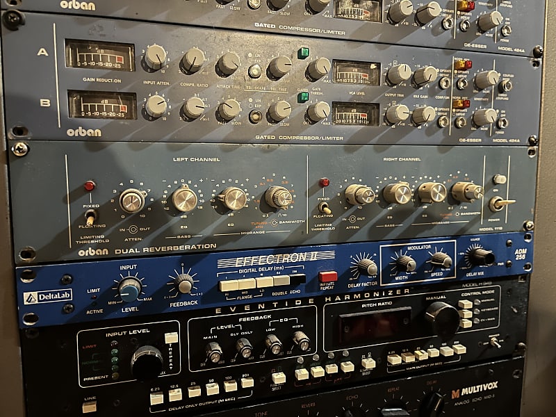 Orban 111b dual reverberation spring reverb - vintage 80s - | Reverb