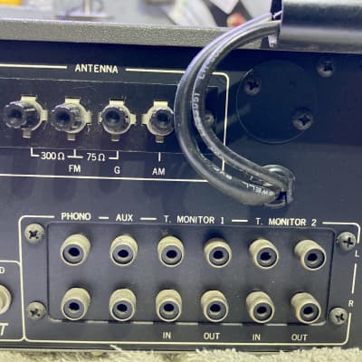 Rotel RX 550 1980 - Silver front. | Reverb