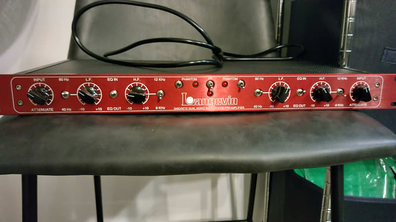 Langevin Discrete Dual Mono Microphone Pre with EQ - Manley | Reverb