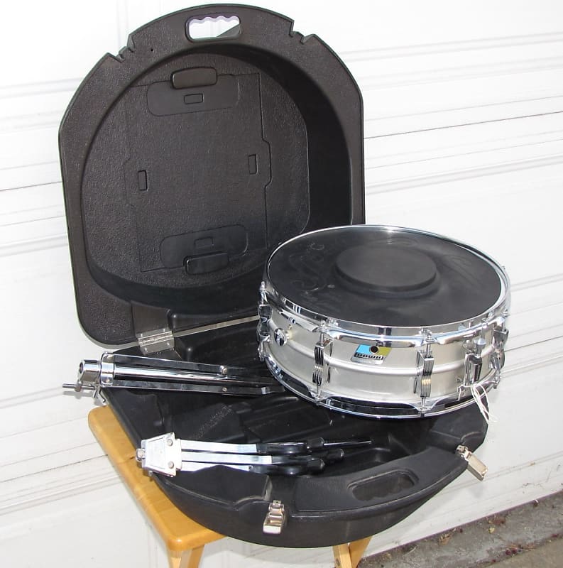 Vintage Ludwig 5x14 Acrolite Snare Drum /w Clamshell Hard | Reverb