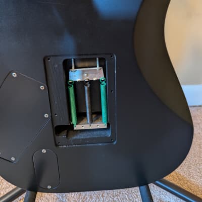 Schecter JL7 2012 - Matte Black - MODIFIED | Reverb