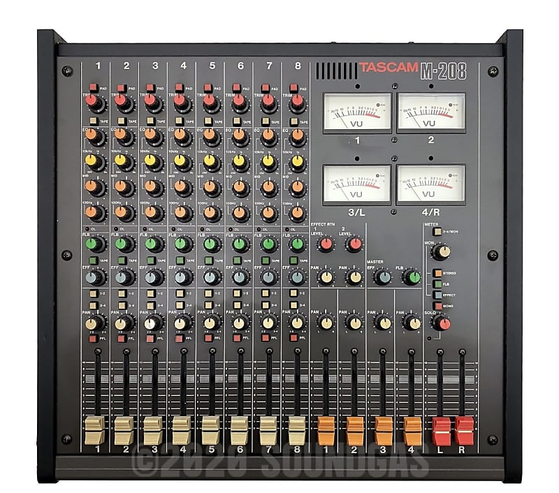 TASCAM M-208 1980 - Grey | Reverb France