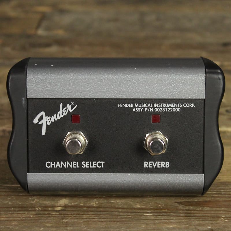 Pre-Owned Fender 2 Button Channel/Reverb Footswitch | Reverb