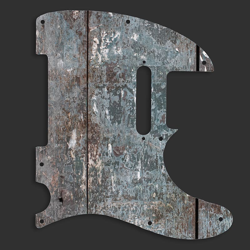 Custom Telecaster pickguard 8 mounting hole 3 Ply (W/B/W) - | Reverb