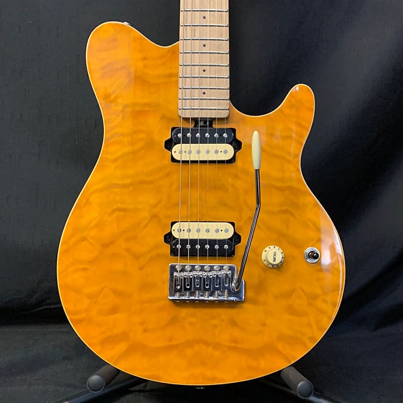 Used OLP MM1 Axis Quilt Top Electric Guitar 082323 | Reverb