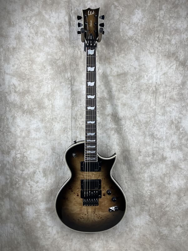 ESP LTD EC-1000FR Black Natural Burst (2020) | Reverb