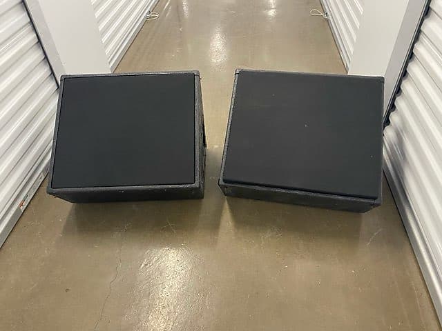 (2) Pair of Custom Built 1x12 Monitor Wedges-Empty | Reverb