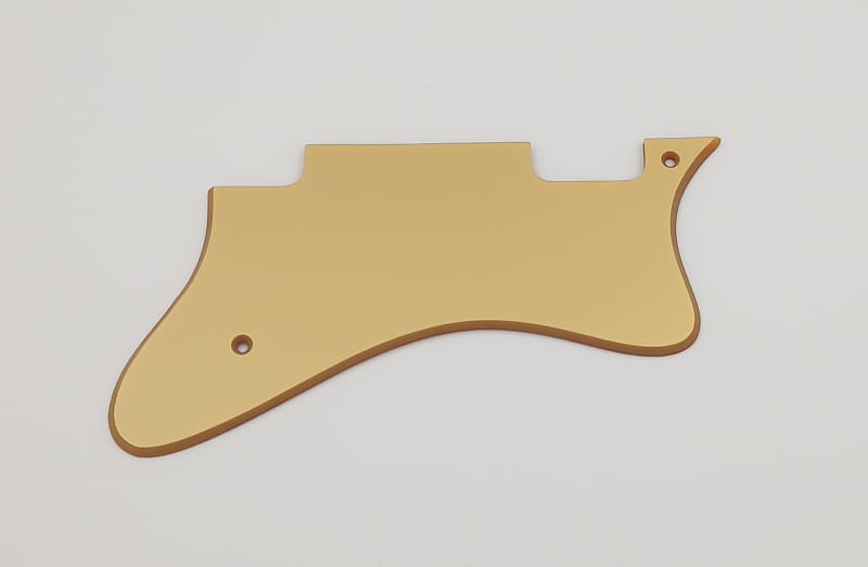 metallic gold acrylic pickguard for FRAMUS mayfield legacy | Reverb