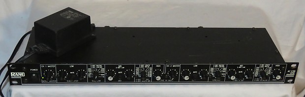 Rane AC-23B Stereo 2/3-way / Mono 4/5-way Crossover w/RS-1 | Reverb