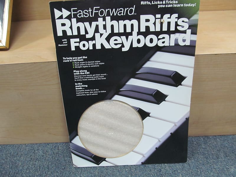 Fast Forward Rhythm Riffs for Keyboard Book Only | Reverb