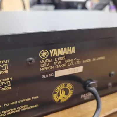 Yamaha E1005 Analog Delay 1980s Black | Reverb