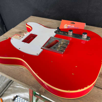 Real Life Relics Tele® Telecaster® Body Double Bound Aged | Reverb