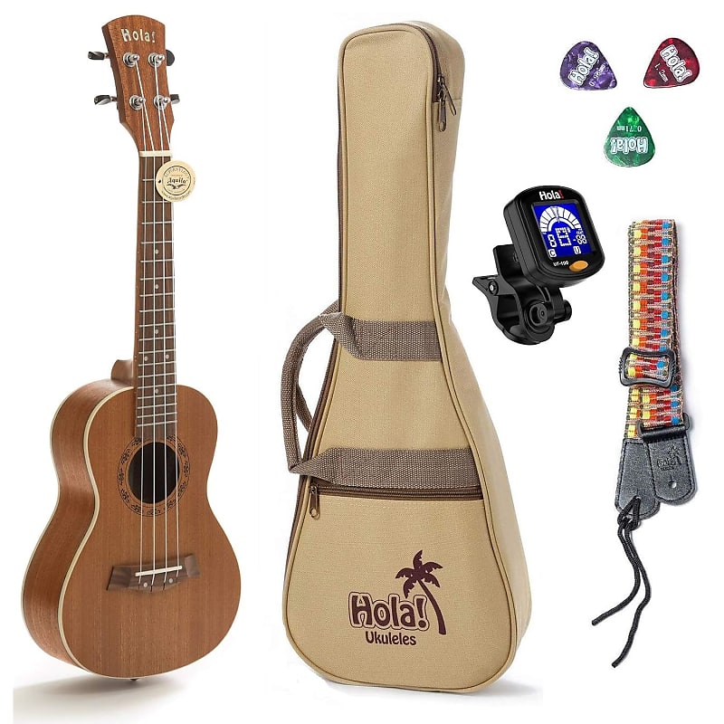 Concert Ukulele Bundle, Deluxe Series By (Model Hm-124Mg+), | Reverb