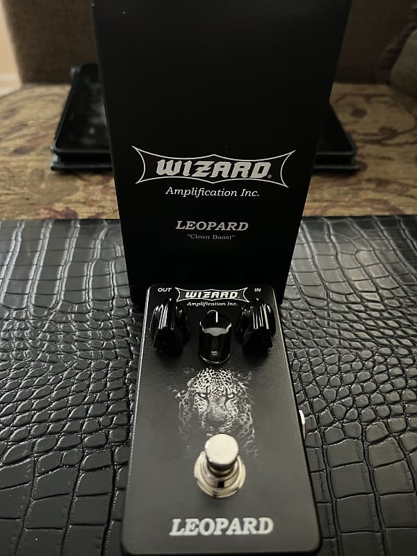 Wizard Leopard Clean Boost 2024 - Black | Reverb