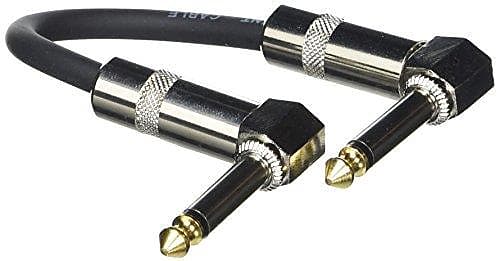 Stagg SPC010L DL 10cm/4" Double Angled Patch Cable | Reverb