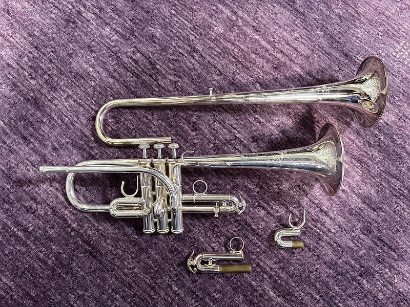 S.E. Shires 6MS8 E-flat/D Trumpet | Reverb
