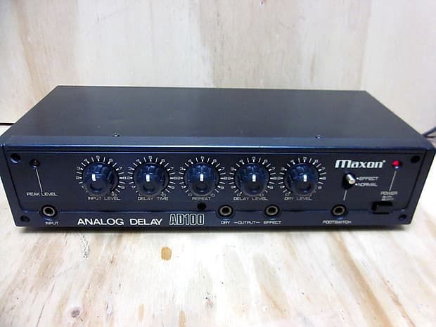 Maxon AD100 Analog Delay MN3005 Chip | Reverb Canada