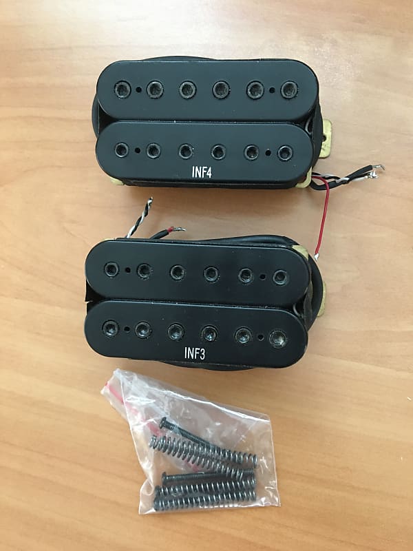 Ibanez Infinity Pickup Set INF3 and INF4. 1998-2022 - Black | Reverb
