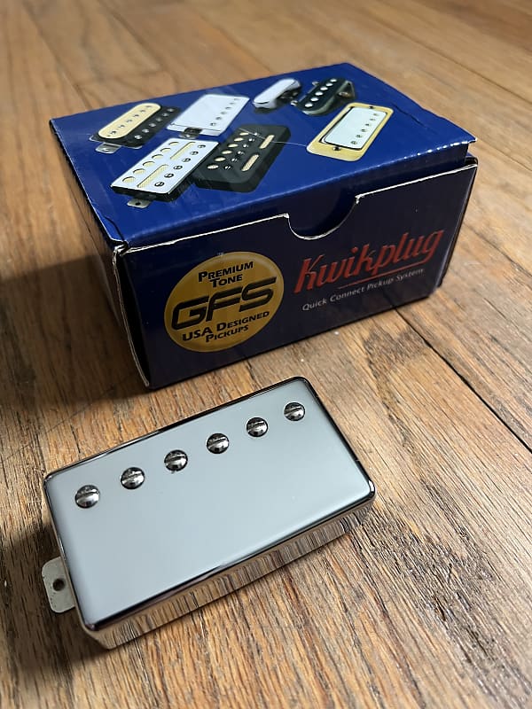 GFS Guitar Fetish KP - VEH - Vintage Extra Hot - Chrome - | Reverb