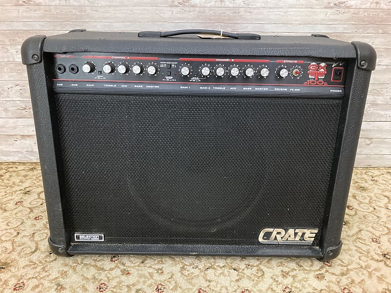 Used Crate GXT100 1X12 Solid State Guitar Amp | Reverb