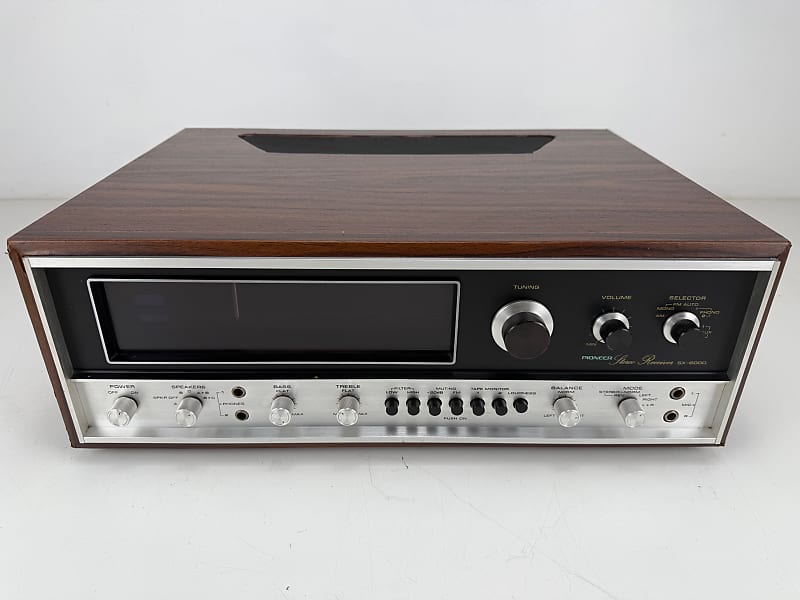 Pioneer SX - 6000 Stereo Receiver - Fully Recapped | Reverb