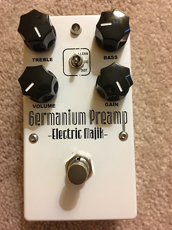 Electric Majik Germanium Preamp White | Reverb
