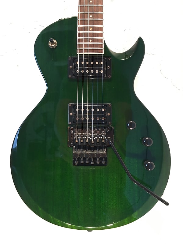 ESP Eclipse Custom Floyd Rose 1997 Emerald Green/ With OHC | Reverb