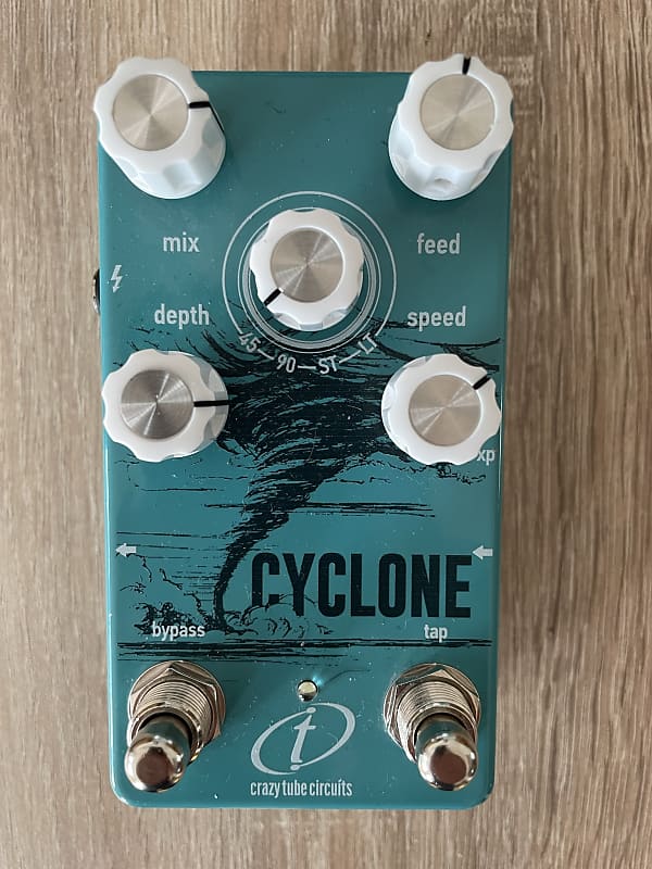Crazy Tube Circuits Cyclone analog phaser | Reverb