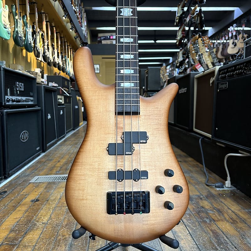Spector Euro 4 LX Electric Bass Guitar Natural Sunburst | Reverb