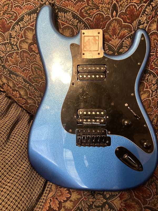 Loaded HH Strat body with JB/59 | Reverb