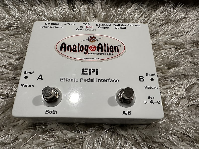 Analog Alien EPI Effects Pedal Interface 2021 - White | Reverb