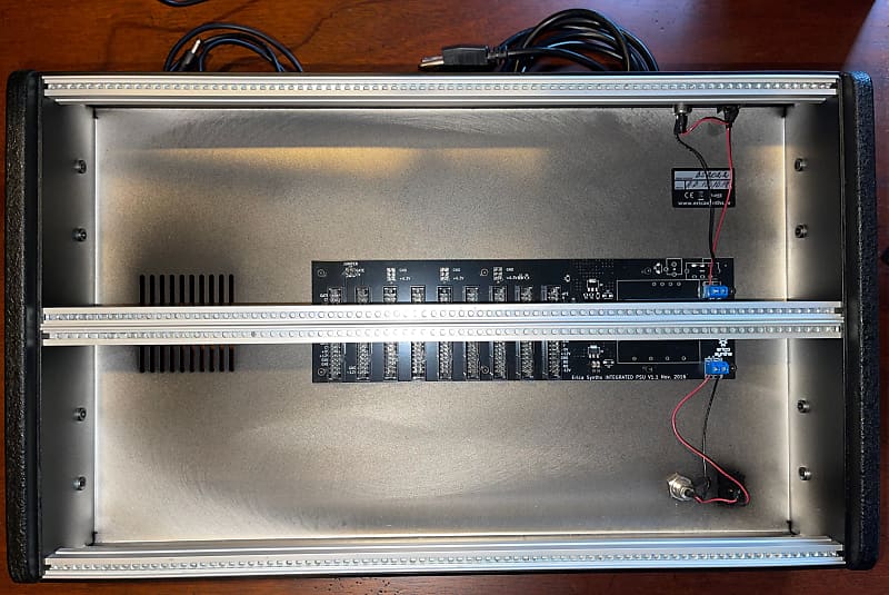 Erica Synths Eurorack Skiff case 2 x 84hp Aluminum 2018ish? - | Reverb