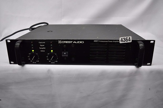 Crest Audio 4601 Professional Power Amplifier *ONE* | Reverb