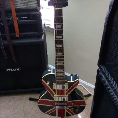 Indie Union Jack Electric Guitar | Reverb