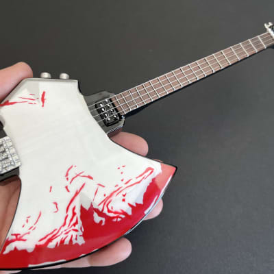 Officially Licensed KISS Gene Simmons BLOOD AXE Bass Mini | Reverb