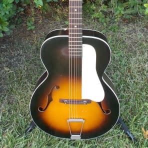 Kay Airline N-5 Archtop Guitar With Case | Reverb