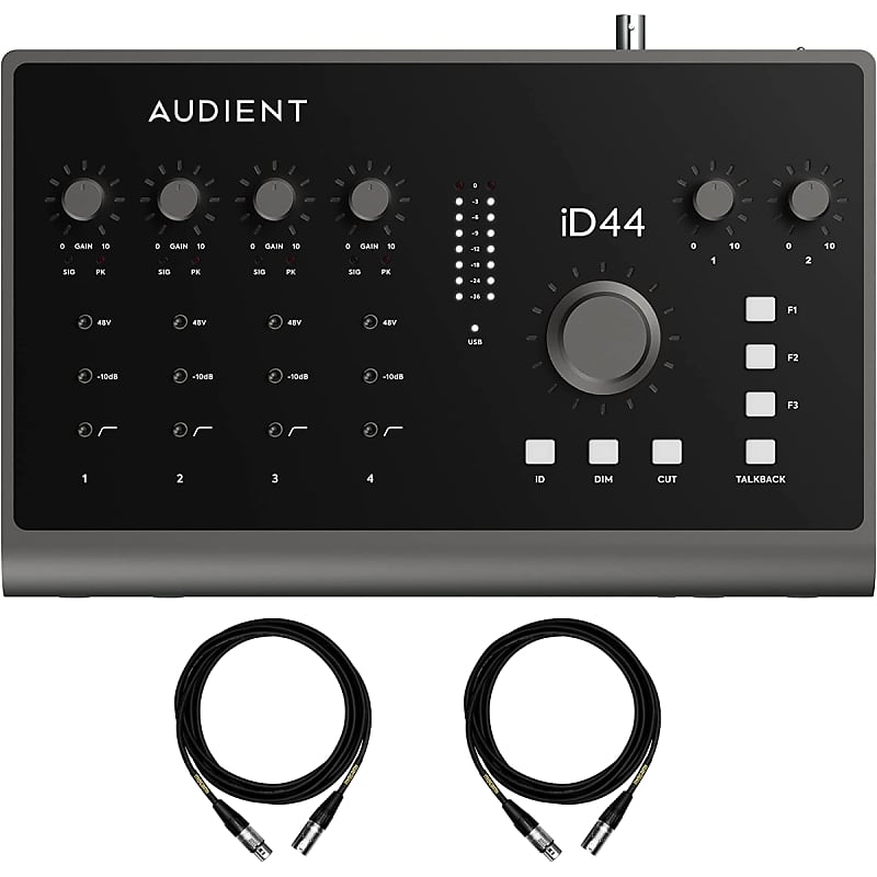 Audient ID44 MKII Desktop USB-C Audio Interface, 4 Mic | Reverb