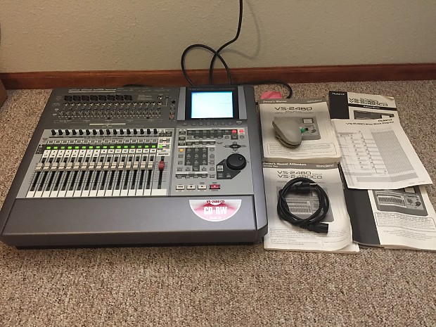 Roland VS-2480CD - 2x VS8F-2 effects cards manuals Mouse vs | Reverb