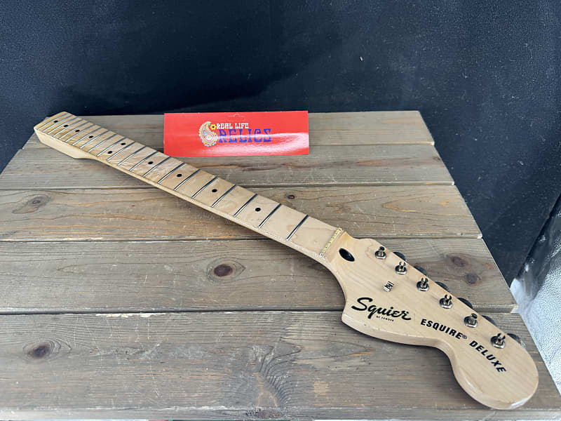 Fender Squier Relic Paranormal Esquire Deluxe Loaded Neck #2 | Reverb