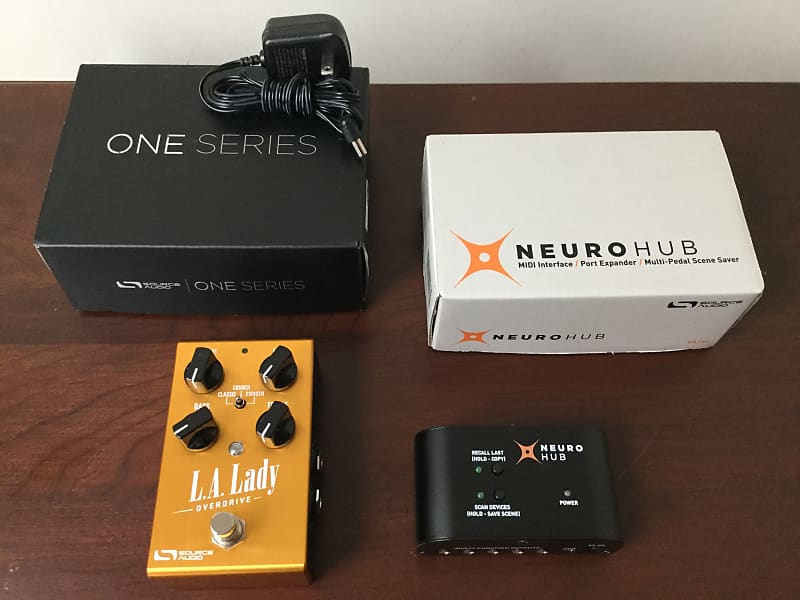 Source Audio L.A. Lady + Neuro Hub – the total live drive duo | Reverb