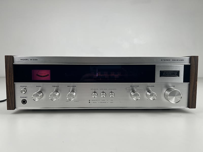 Superscope R-330 - Pink Scale -Stereo Receiver | Reverb