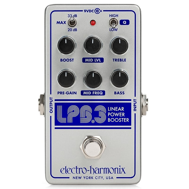 Electro-Harmonix LPB-3 Linear Power Booster | Reverb