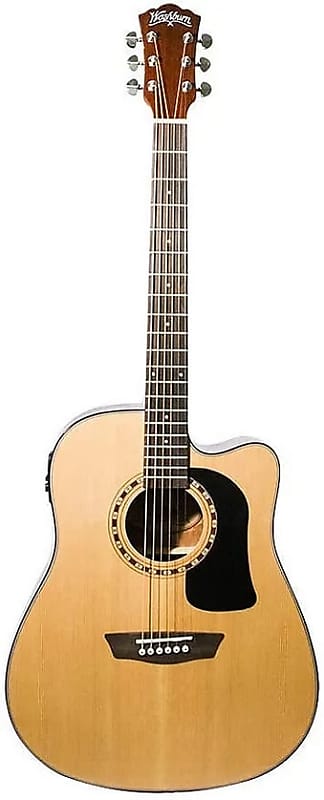 WASHBURN ACOUSTIC/ELECTRIC GUITAR PACK W/BUILT IN TUNER | Reverb