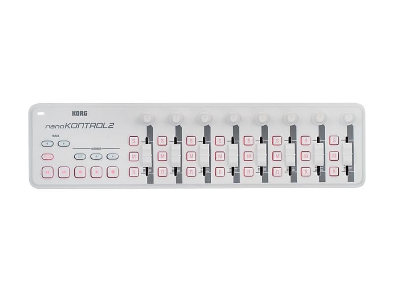 Korg NanoKontrol2 Slim-Line USB Controller (White) | Reverb