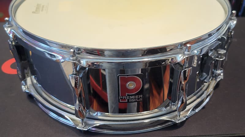 Premier 14x5 Snare Drum with Speedex/Selmer extended height | Reverb
