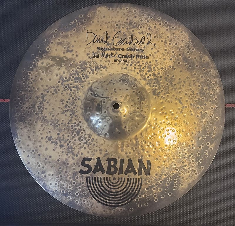 Sabian David Garibaldi Signature Series 18” Crash Ride 2000s | Reverb